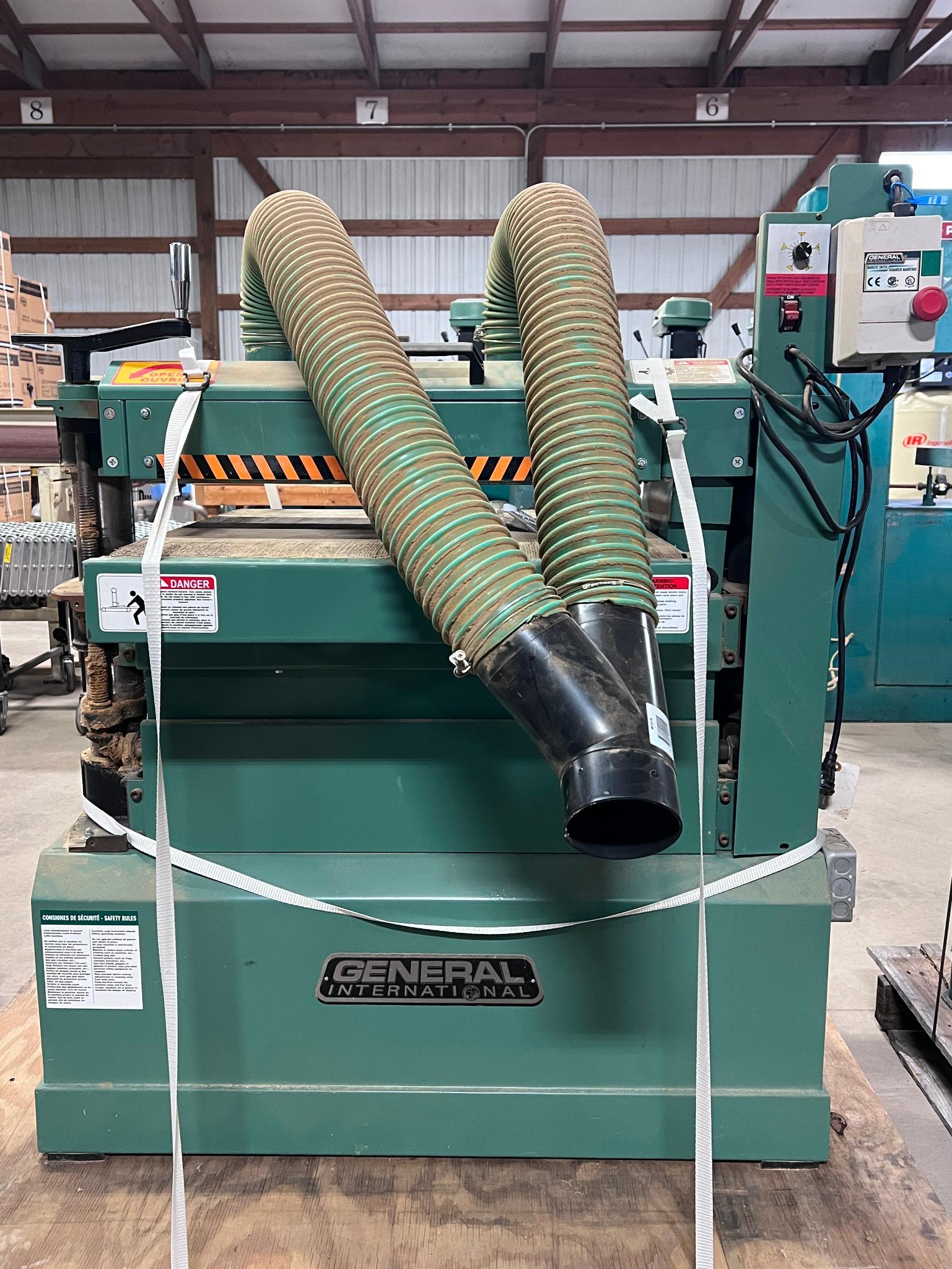 General model 15-250 MI 24" drum sander | Proxibid