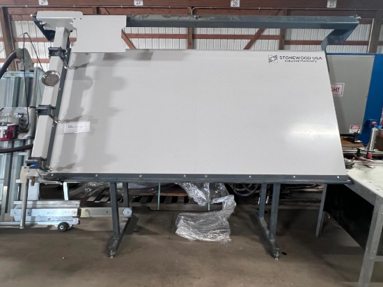 Stonewood model 4008 4x 8 face frame clamp table air | Industrial ...