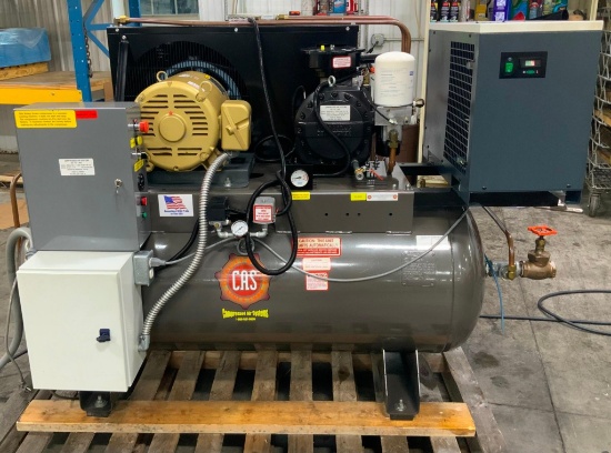 (INV90013) CAS Model RS203H120 - 20 HP Rotary | Industrial Machinery ...