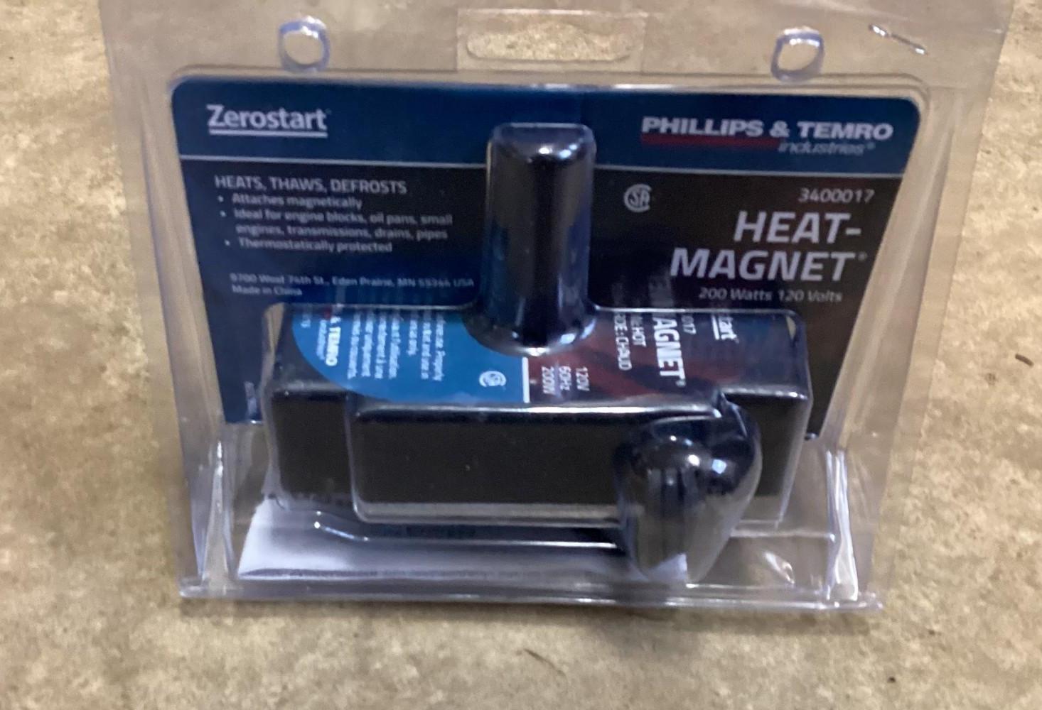 Zero Start Magnetic 200-Watt 120 Volt Heat Magnet | Proxibid