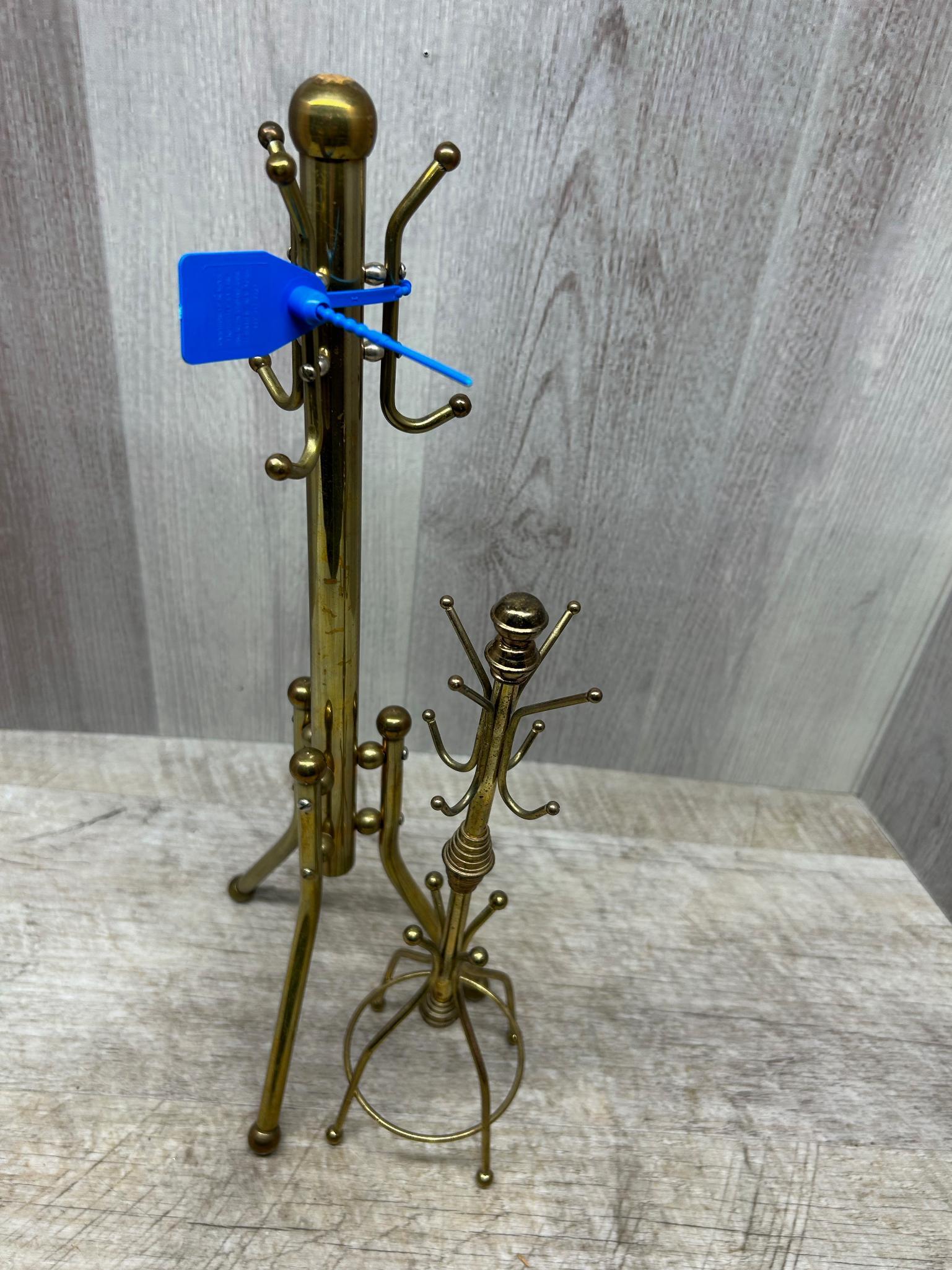 2 Sample model Brass Hall trees | Proxibid