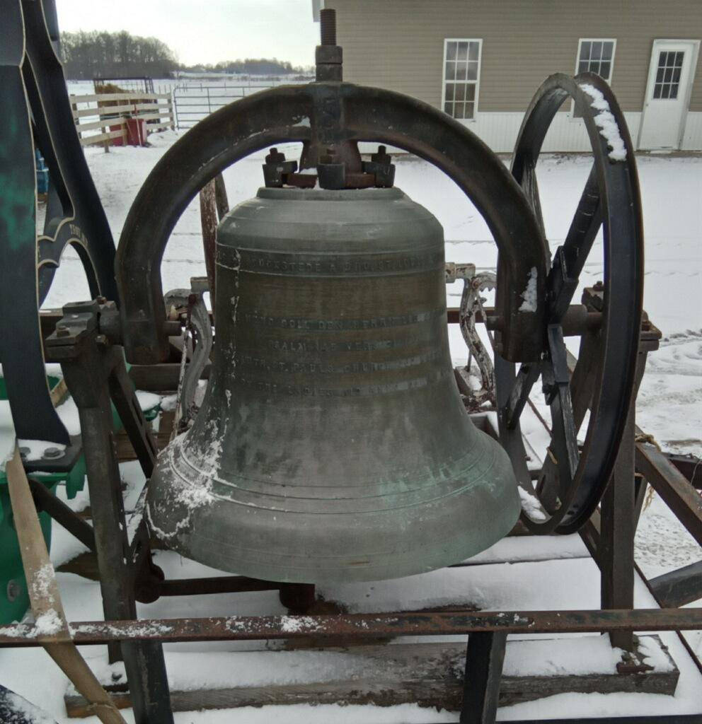 32" CAST BRONZE BELL CAST BY STUCKSTEDE | Proxibid