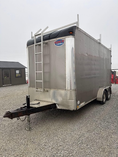 2016 United 8'x16' Double Axle Enclosed Trailer VIN#56JTE1628GA150065 ...