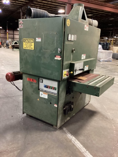 (Inv.54007) Sanding Master 36" Wide Belt Sander, 2 Head | Industrial ...