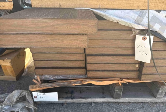 30 Pcs. Tangent Poly Lumber, 2"x 10"x 12' Brazilian | Heavy ...
