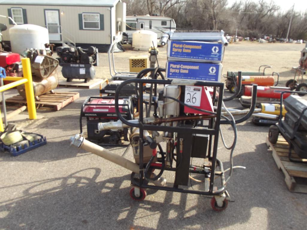 SPRAY EZ2000 SPRAY FOAM MACHINE... | Proxibid