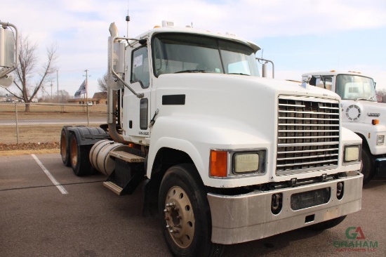 2008 MACK CHU613 T/A TRUCK TRACTOR, S/N 1M1AN07Y29N003676, MACK MP8 ENG ...