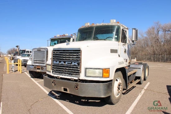 2003 MACK T/A TRUCK TRACTOR, S/N 1M1AA18Y03W154629, MACK ENG, 10 SPD ...