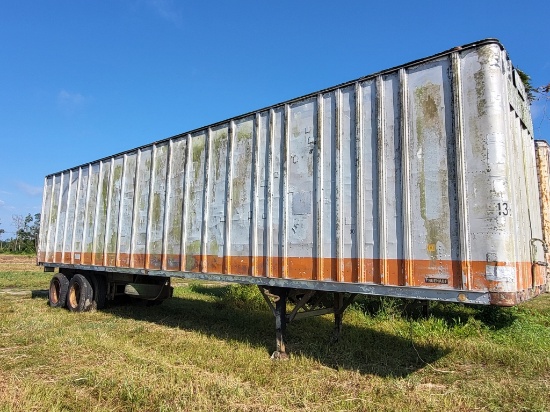 40ft Fruehauf Roadway Dry Van Semi Trailer | Commercial Trucks ...