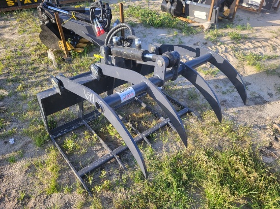 New Aboss Compact Loader Grapple | Online Auctions | Proxibid