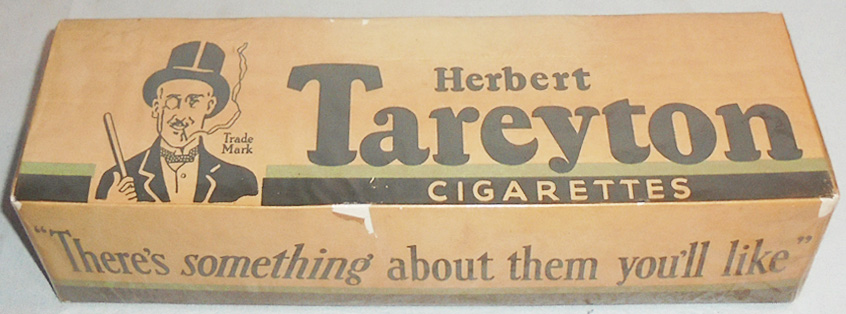 Herbert Tareyton Cigarettes Rare Early Herbert Tareyton Sealed