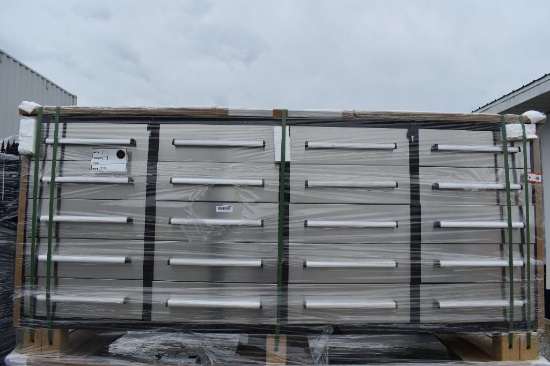 2024 STEELMAN 20 DRAWER STAINLESS STEEL WORK BENCH 29106 | Online ...