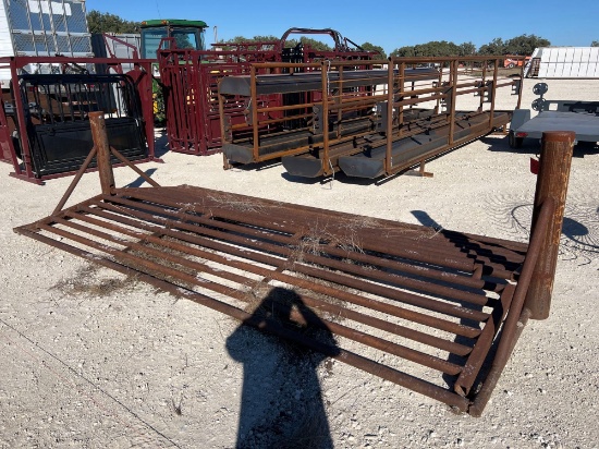 16' Spring Assist Cattle Guard | Online Auctions | Proxibid