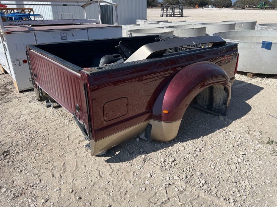 2016- Ford F-350 Dually Bed with Receiver Hitch & Ranchhand Rear Bumper ...