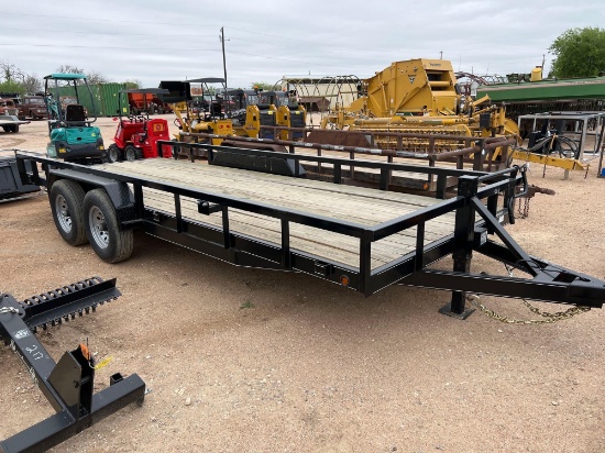 2025 Hi Country 83'' x 20' Trailer - Unused Square Tubing Top 2 x 7 ...