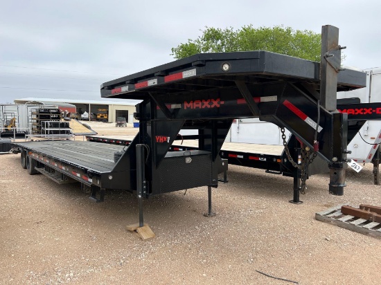 Used 2023 Maxx D YHX 102'' x 36' Hydraulic Tail Trailer 2b x 16,000lb ...