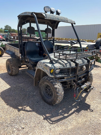 John Deere 850D Diesel Gator Limited Edition. 4x4. Winch. Top. Gun Rack ...