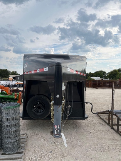 2020 Maxim Eagle 6' x 20' Gooseneck Stock Trailer Metal Top. Rubber ...