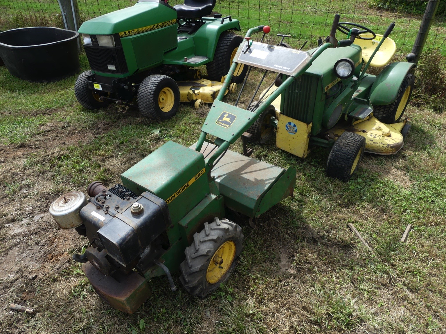 John Deere Rear Tine Tiller John Deere Model 31 Tiller Wide Extension