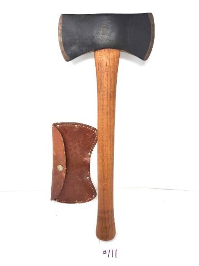 Case XX Double Bit Hatchet W/Leather Sheath | Guns & Military Artifacts ...
