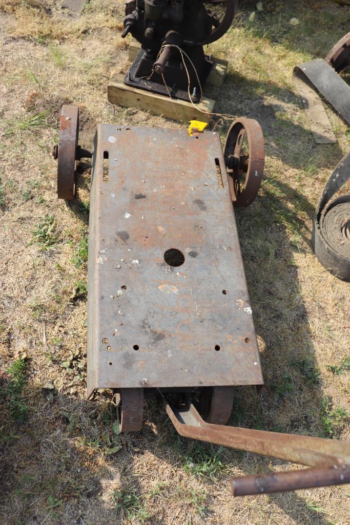 Metal Hit and Miss Motor Cart | Proxibid