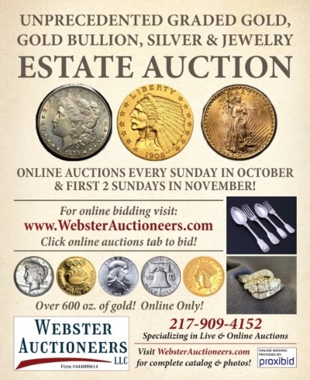 Webster Auctioneers LLC Auction Catalog - UNPRECENTED COIN AUCTION OF ...