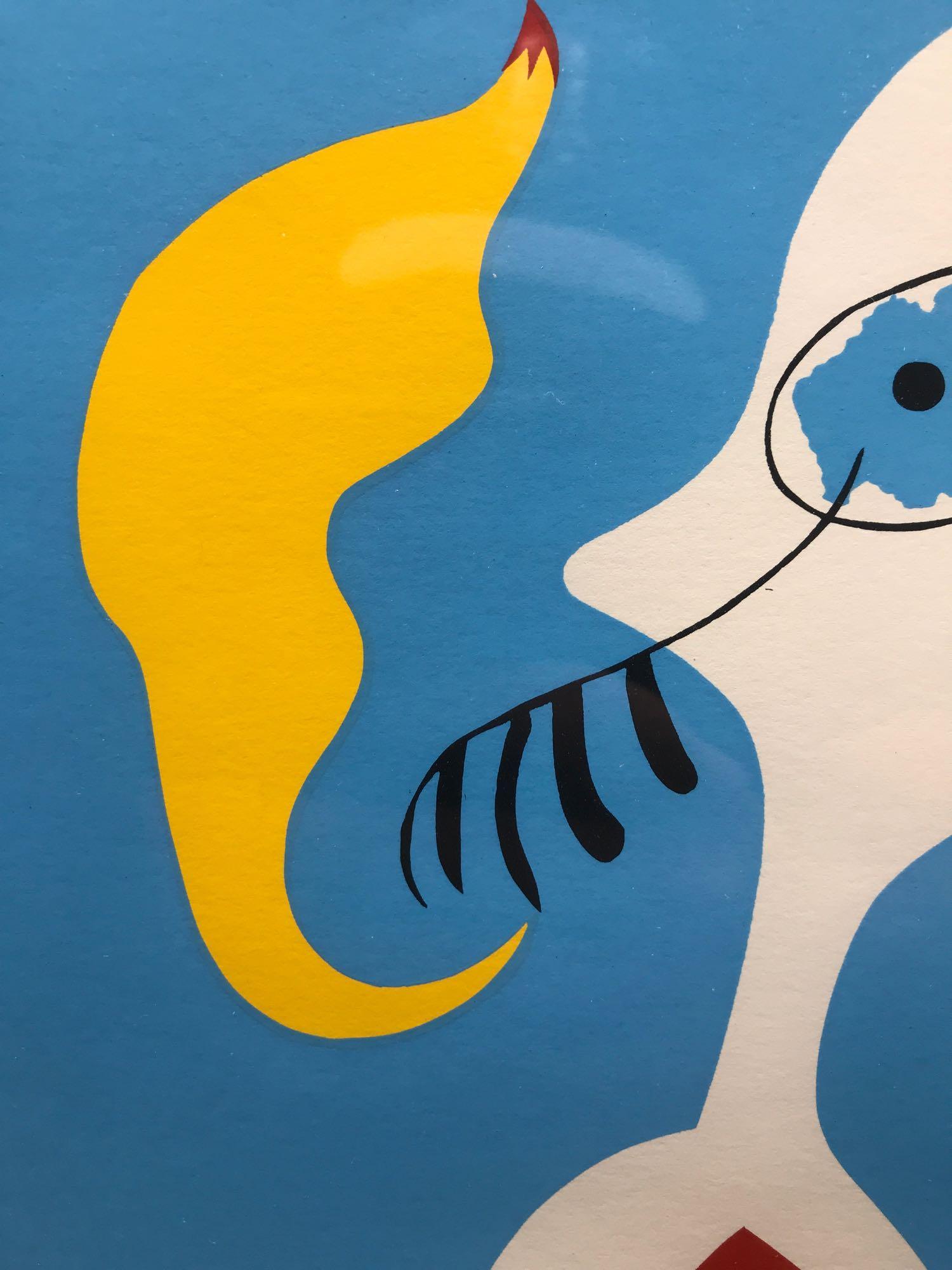 Joan Miro Hand Catching A Bird