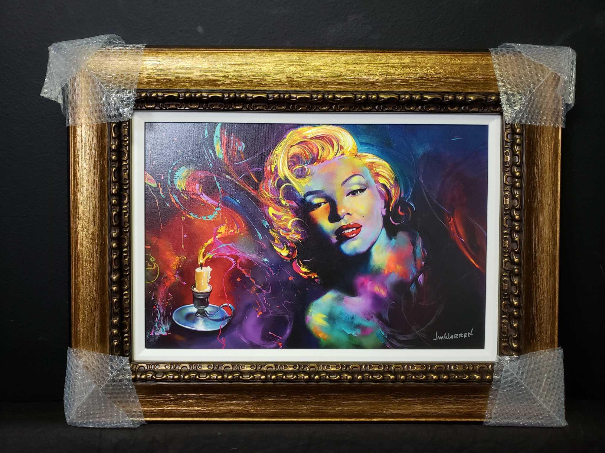 2020 Jim Warren Colors of Marilyn Monroe. Giclee | Proxibid