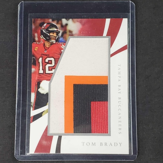 Tom Brady patch card | Art, Antiques & Collectibles Collectibles Sports ...