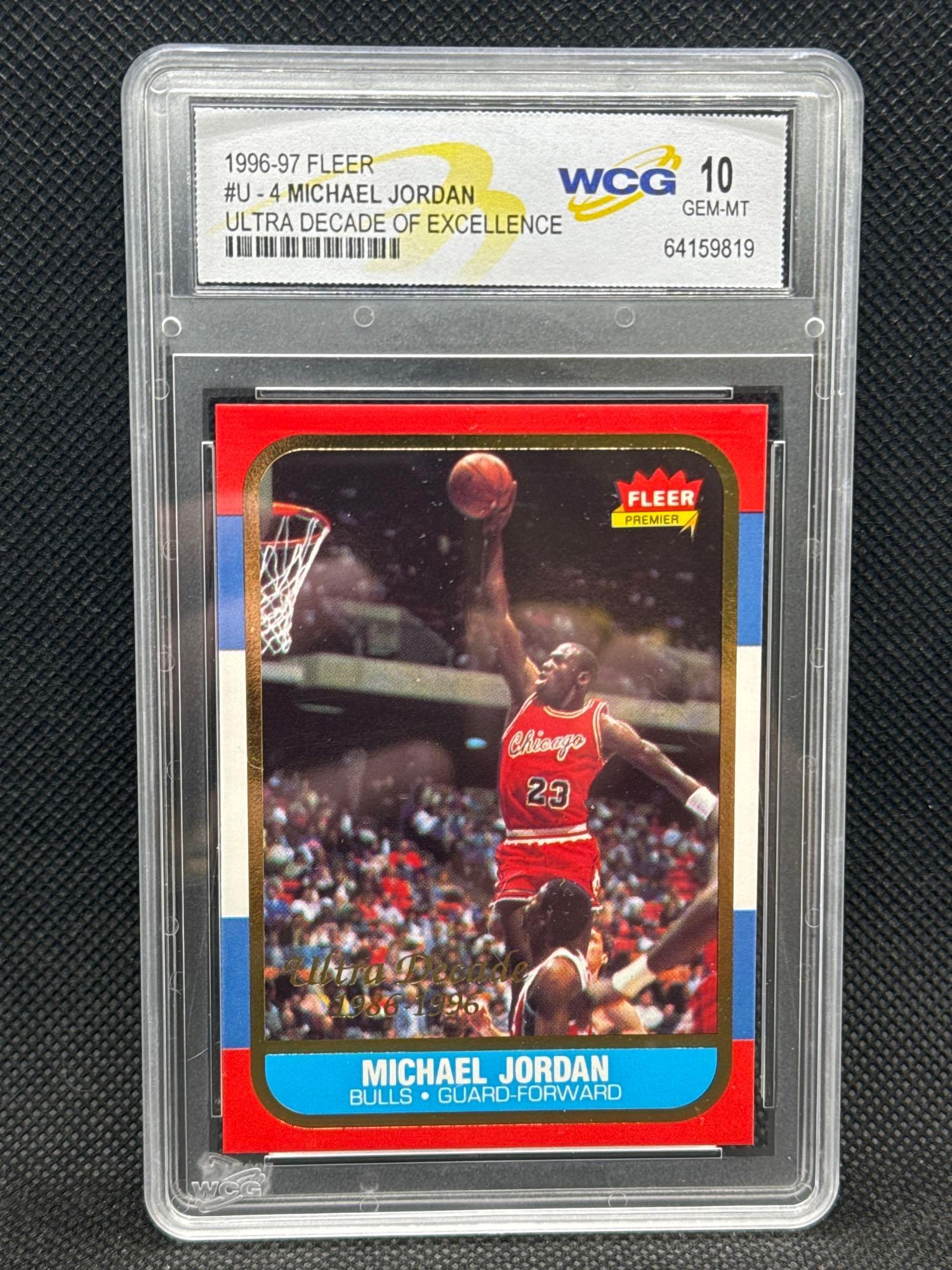 1996-97 Fleer Michael Jordan Decade of Excellence | Proxibid