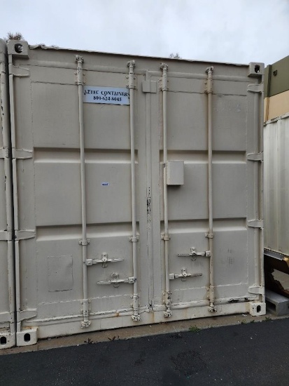 40ft Aztec shipping container - Aluminum Swing out doors wood floors ...