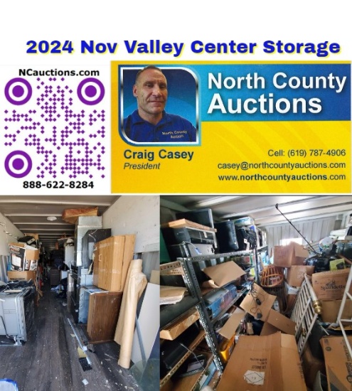 NCAuctions.com Auction Catalog - 2024 Nov Valley Center Storage Units ...