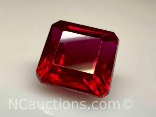 Astonishing 10ct Square Cut Ruby Gemstone | Jewelry, Gemstones ...
