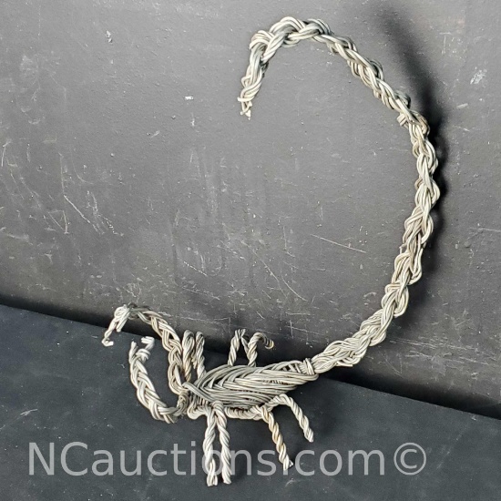 METAL WIRE SCULPTURE OF A SCORPION | Art, Antiques & Collectibles Art ...