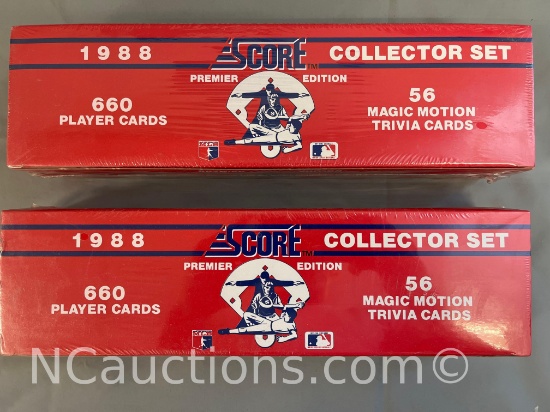 1988 Score Premier Edition Collector Set Sealed | Online Auctions ...