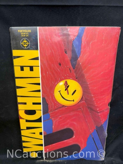 Sealed New Watchmen Portfolio Full Set French Covers Promotional ...