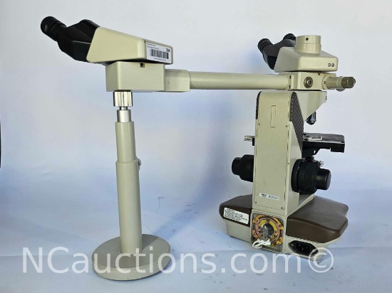 Nikon Labophot-2 microscope with teaching head adapter | Industrial ...