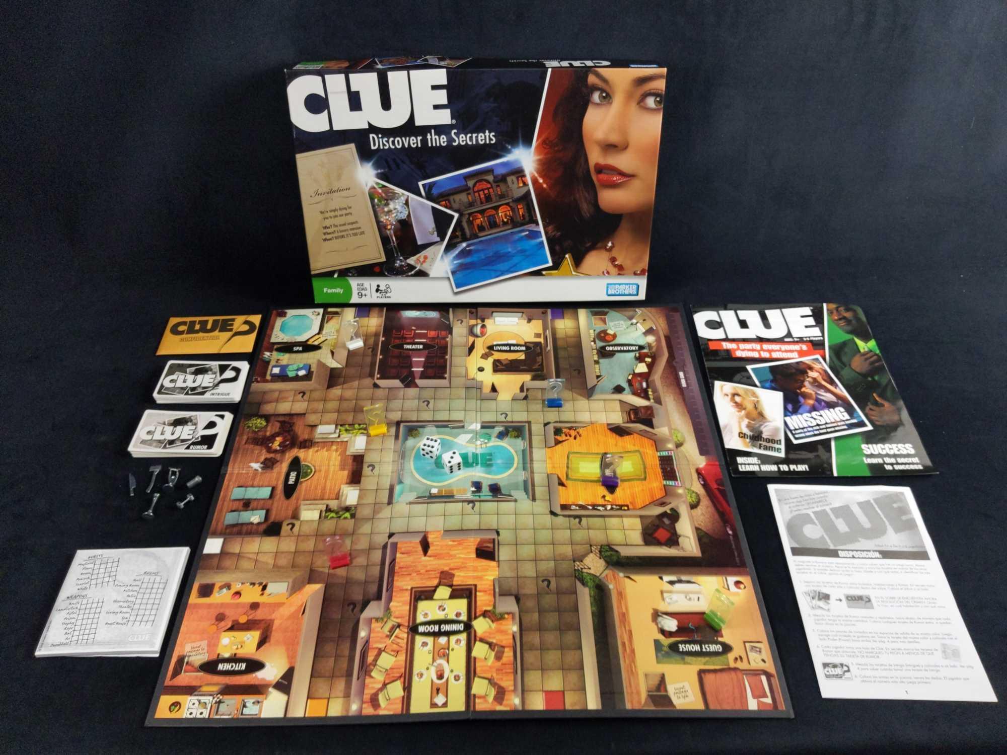 Clue Discover The Secrets Intrigue