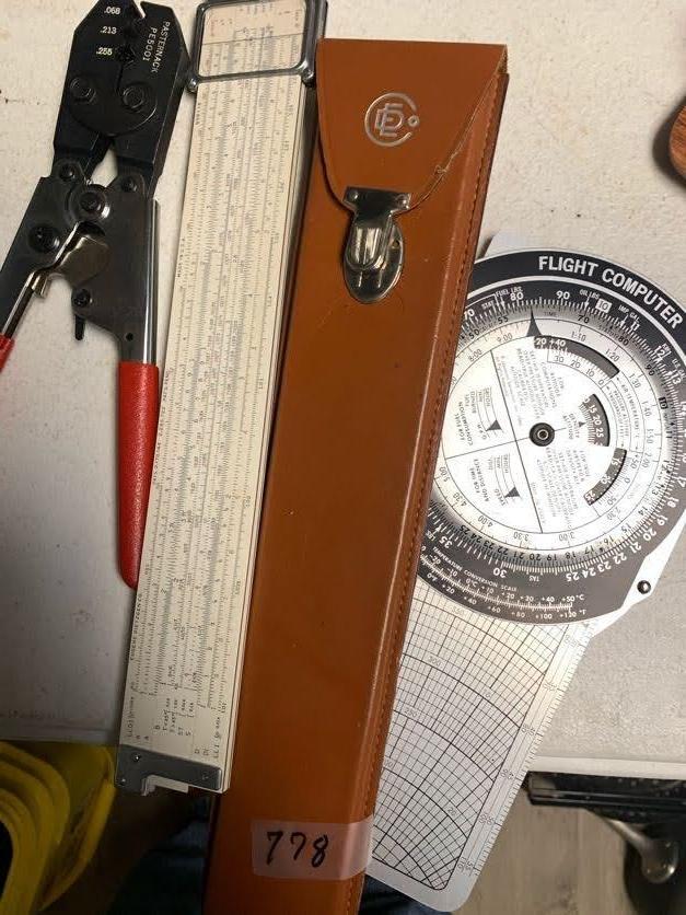 Slide Ruler, Flight Computer - Coax Tool | Proxibid