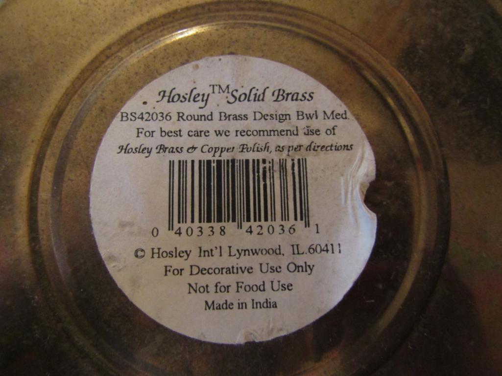 Hosley Solid Brass