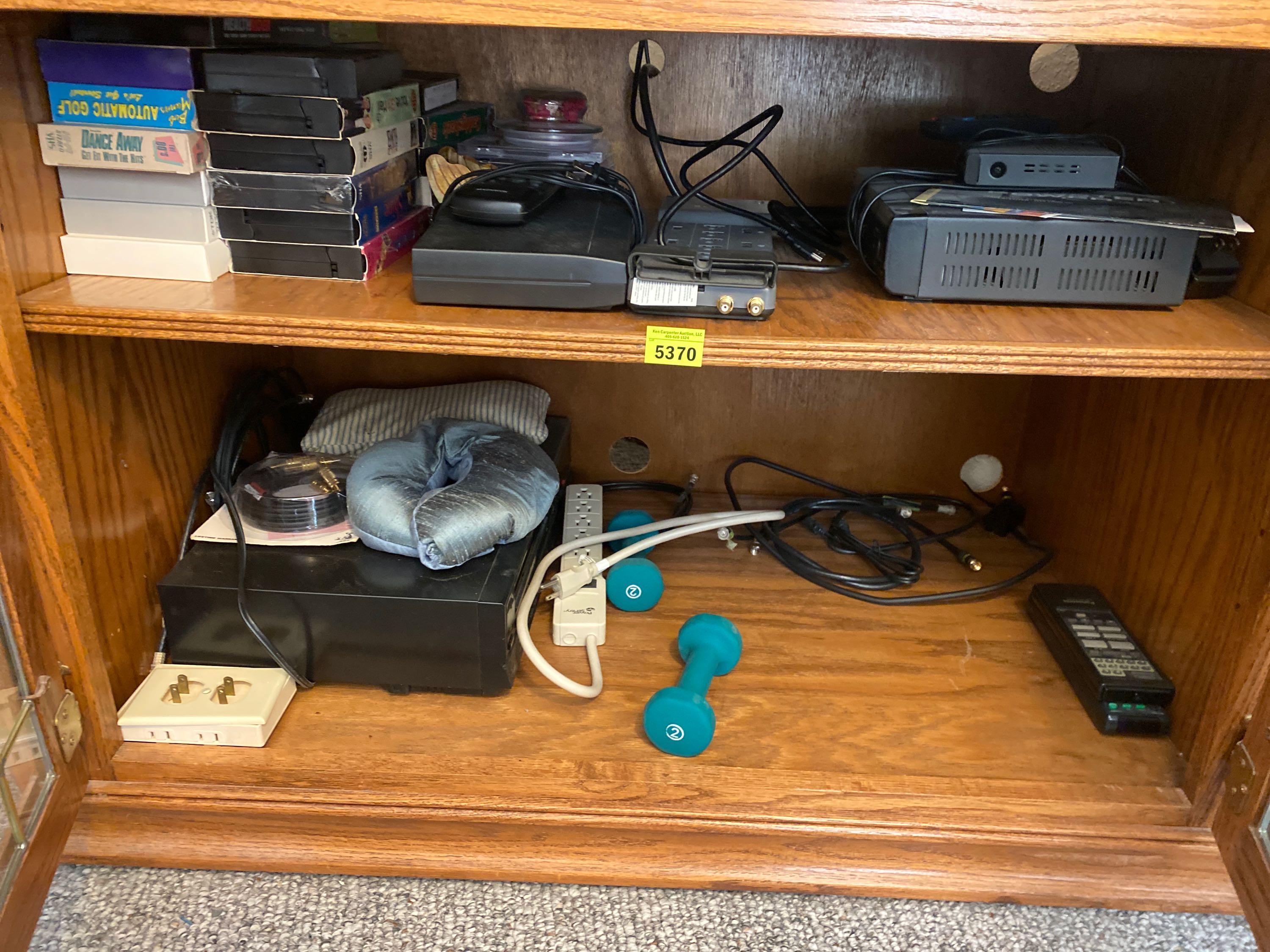 Panasonic VHS power strip 2 pound weights VHS | Proxibid