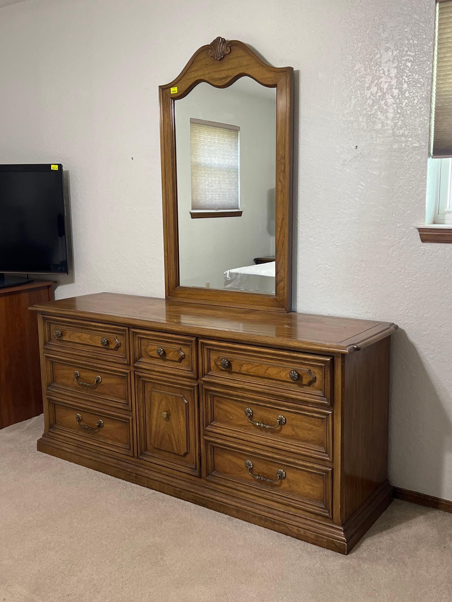 White furniture company dresser store