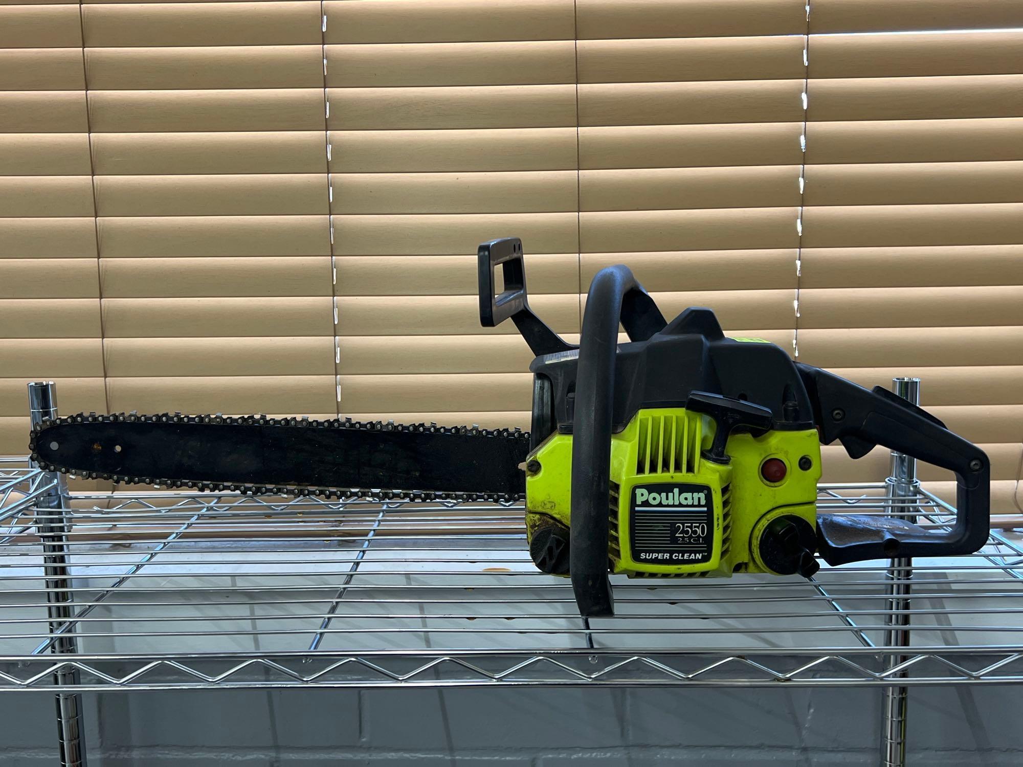 Poulan 2550 Chainsaw Proxibid