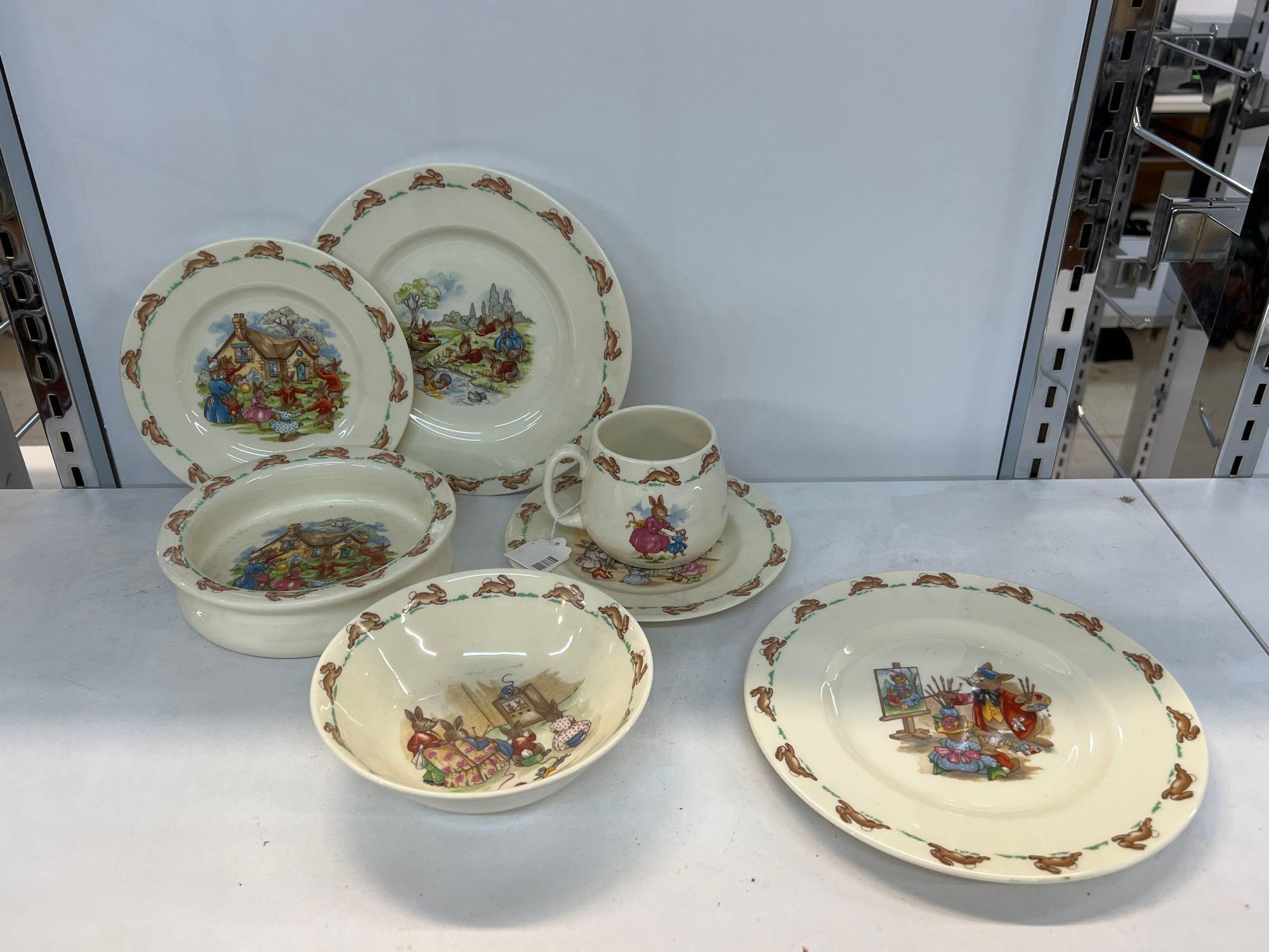 Vintage Bunnykins Royal Doulton Bunny Pattern | Proxibid