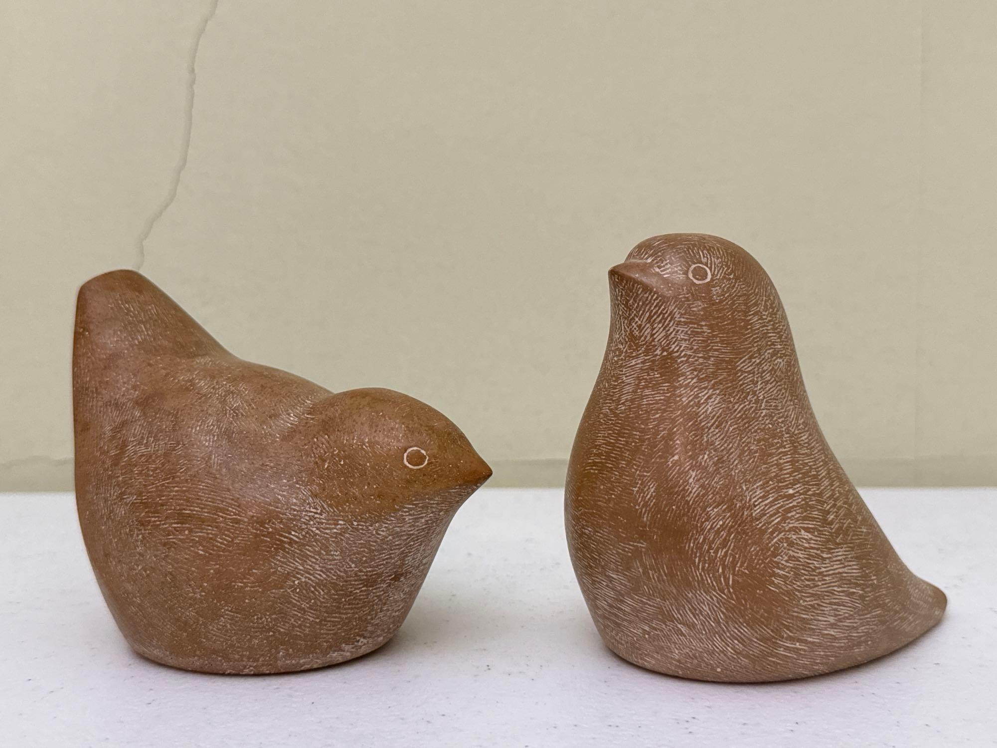 Mid-Century Cast Stone Bird Sculptures | Proxibid