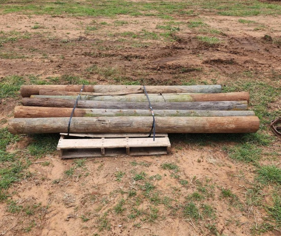 6 inch wooden posts | Heavy Construction Equipment Building Materials ...