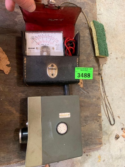 Argus automatic 8 camera and Sperty Multitester | Estate & Personal ...