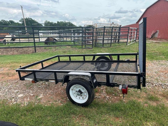 5x8 Utility trailer with ramp. | Commercial Trucks Commercial Truck ...