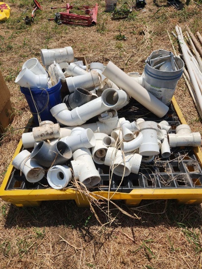 4x4 12in deep spill containment and pvc fittings | Heavy Construction ...