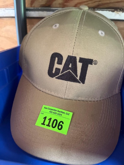 R- 3 tan CAT hats | Online Auctions | Proxibid